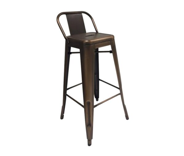 Relish Copper Bar Stool for Bars & Cafes by Warner Contract Furniture