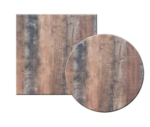 Grey Nebraska Oak MFC Table Tops - Aged Wood Effect - 24hr Delivery